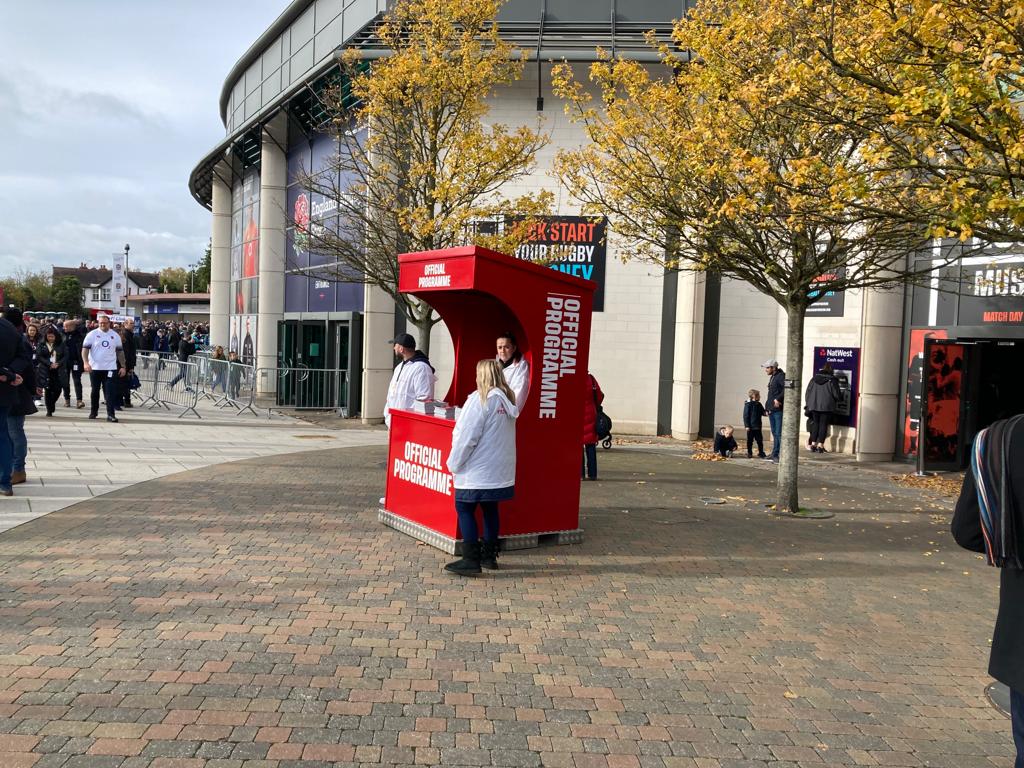 Programme Booths Refurbishment – Twickenham Stadium - PPL Group